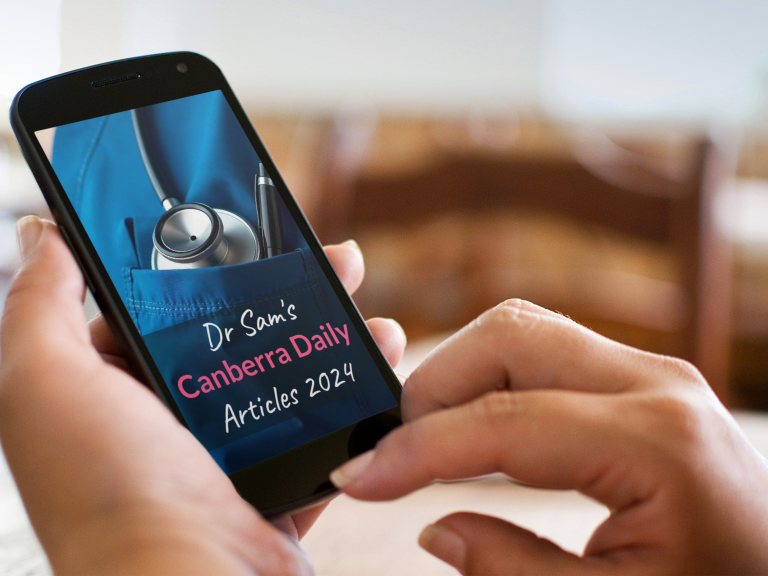 Dr Sam’s Canberra Daily Articles 2024 – Dr Sam Bailey